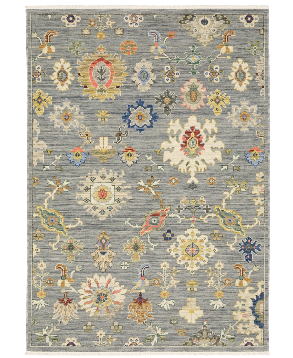 Click here for Oriental Weavers Lucca 5507 53 x 76 Area Rug - Gra... prices