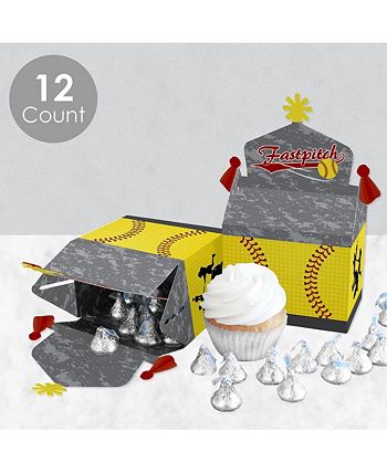 Big Dot of Happiness Grand Slam - Fastpitch Softball - Treat Box Party ...