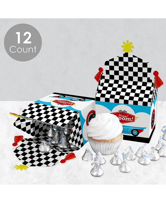 Big Dot of Happiness Let's Go Racing - Racecar - Treat Box Party Favors ...