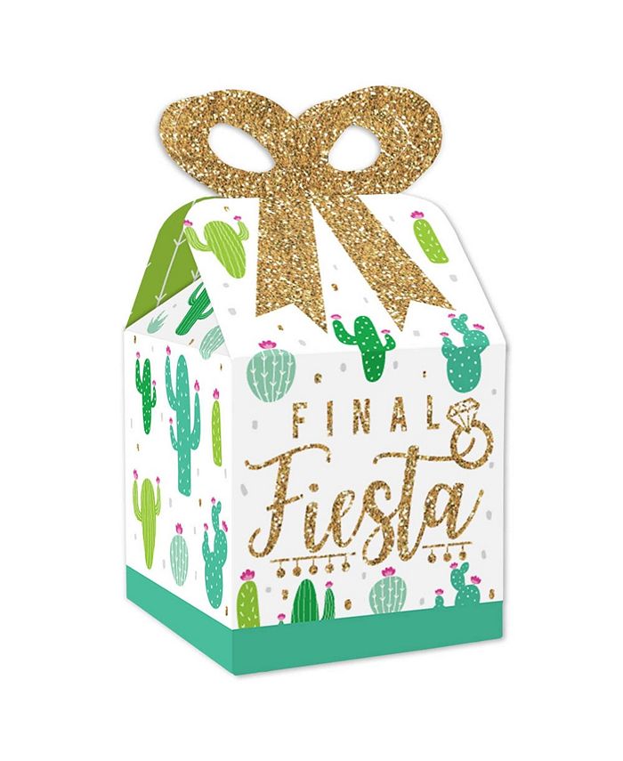 Big Dot of Happiness Final Fiesta - Square Favor Gift Boxes - Last ...