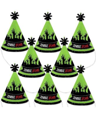 Big Dot of Happiness Zombie Zone - Mini Cone Halloween or Birthday ...