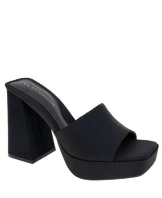 BCBGeneration Women's Galixy Slide Platform Sandal - Macy's