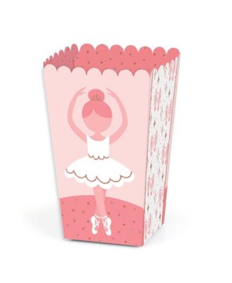 Big Dot of Happiness Tutu Cute Ballerina - Party Favor Popcorn Treat ...