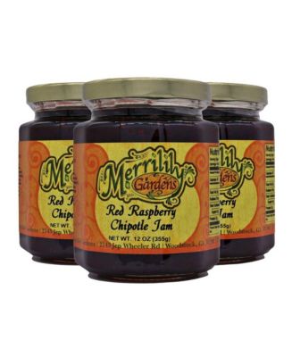 Merrilily Gardens Red Raspberry Chipotle Jam 12 oz 3 Pack - Macy's
