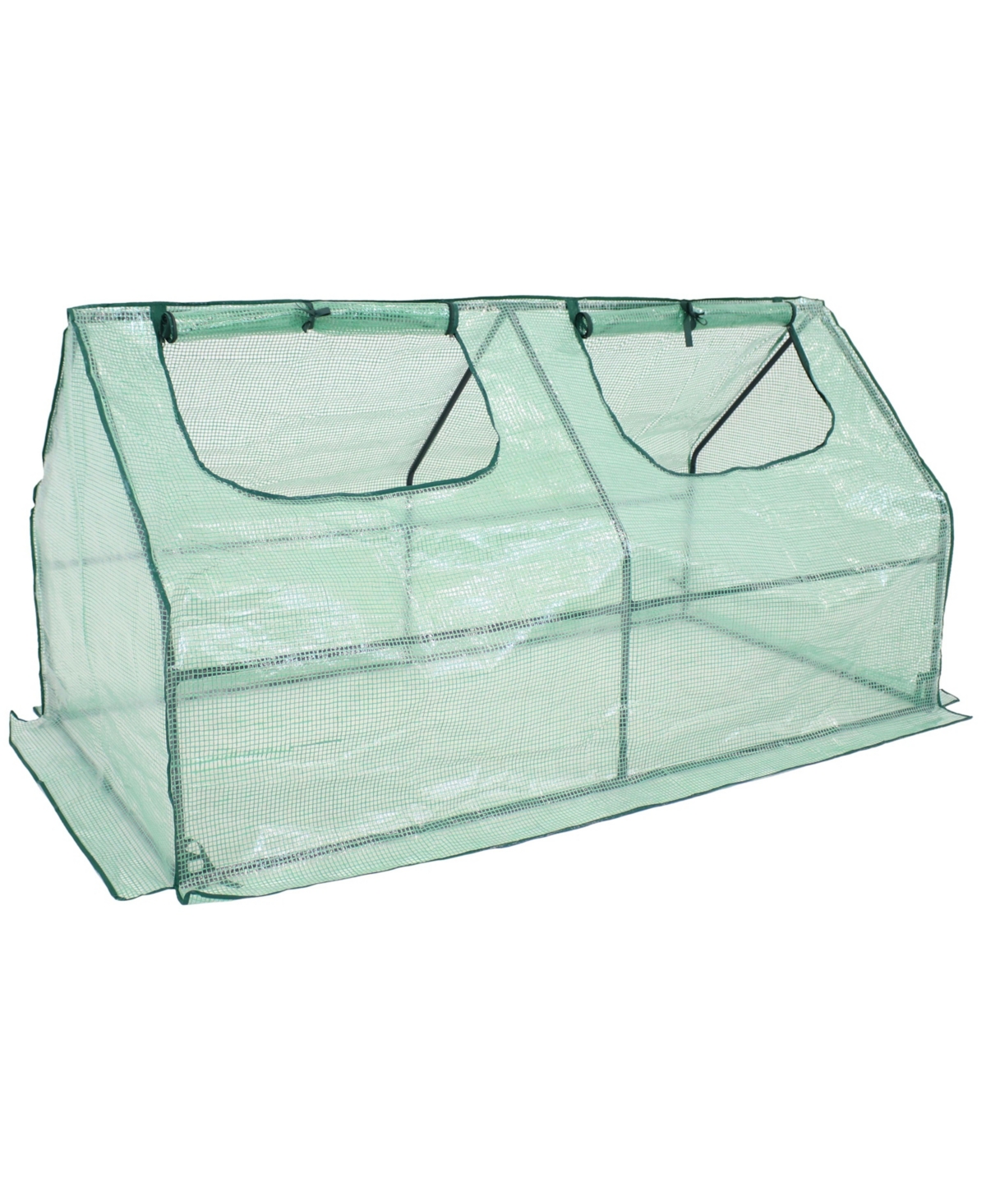 Click here for Outdoor Portable Mini Cloche Greenhouse with 2 Zip... prices