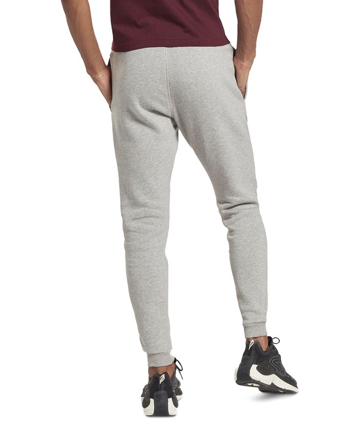 Reebok Men's Identity Logo Fleece Jogger Pants & Reviews - Activewear ...