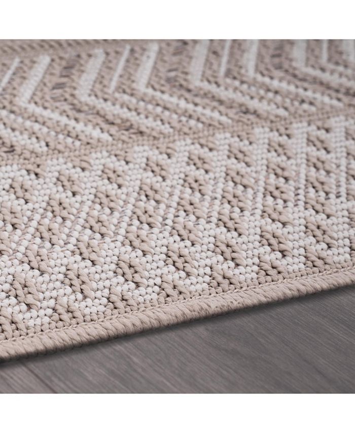 Paco Vermont In- Outdoor Rug With Boho Pattern - 79'' X 110'' - Macy's