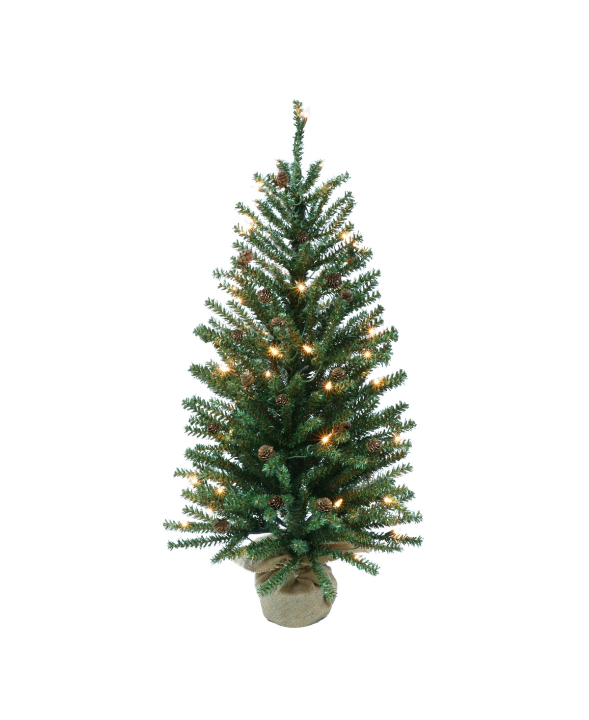 Click here for Puleo Pre-Lit Fir Artificial Christmas Tree with P... prices