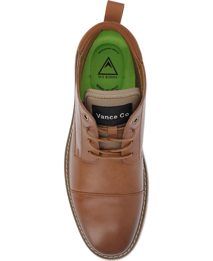 Vance Co. Men's Redford Tru Comfort Foam Lace-Up Cap Toe Chukka Boot ...