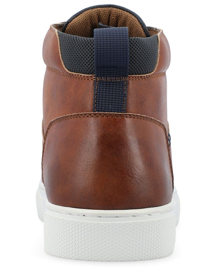 Vance Co. Men's Ortiz Tru Comfort Foam Lace-Up High-Top Sneaker - Macy's