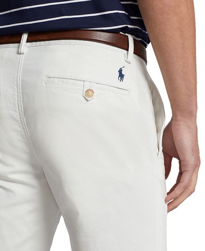 Polo Ralph Lauren Men's Stretch Slim Fit Chino Pants - Macy's