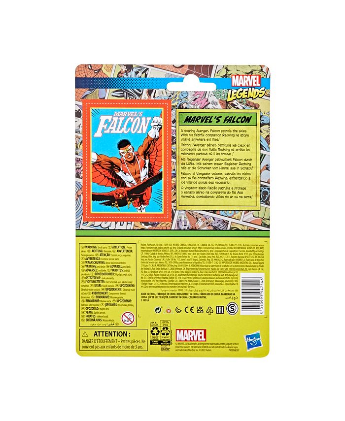 Marvel Legends Series Retro Falcon Action Figure - Macy's