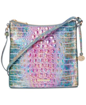 Brahmin Katie Delphine Embossed Leather Crossbody - Macy's