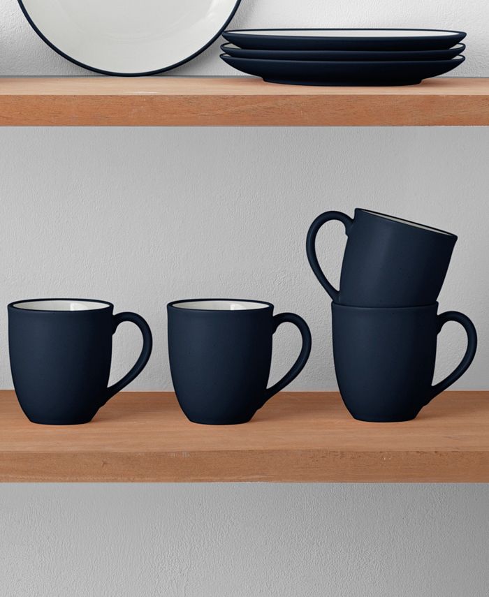 Noritake Colorwave Mugs 12-oz, Set of 4 - Macy's