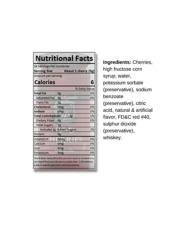 Sable & Rosenfeld Whiskey Tipsy Cherries 10 oz (3 Pack) - Macy's