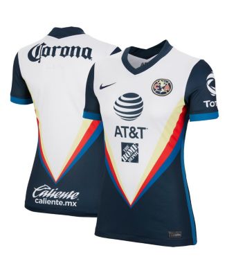 Women's Nike Navy, White Club America 2020/21 Away Stadium Replica ...