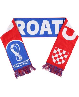 Men's and Women's Croatia National Team 2022 FIFA World Cup Qatar Scarf ...