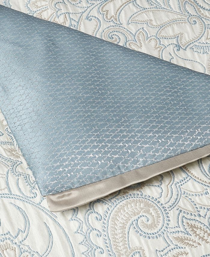 Waterford CLOSEOUT! Springdale Paisley Reversible 6 Piece Comforter Set ... Waterford CLOSEOUT! Springdale Paisley Reversible 6 Piece Comforter Set ...