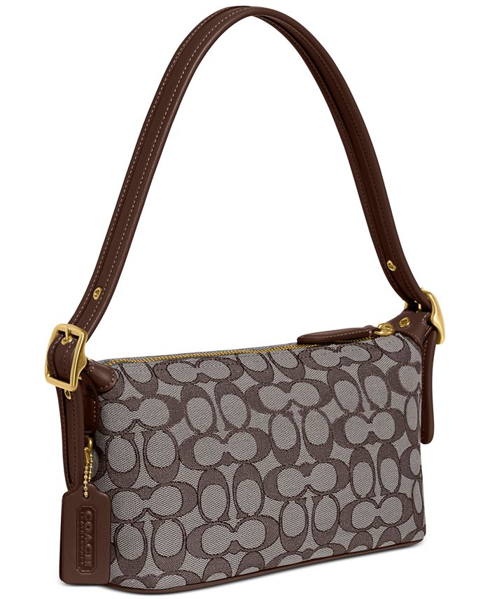 COACH Signature Jacquard Demi Shoulder Bag & Reviews - Handbags ...