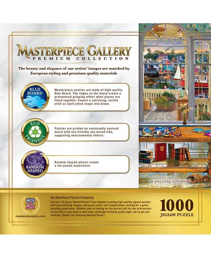 Masterpieces Masterpiece Gallery - A Puzzling Afternoon 1000 Piece Puzzle - Macy's