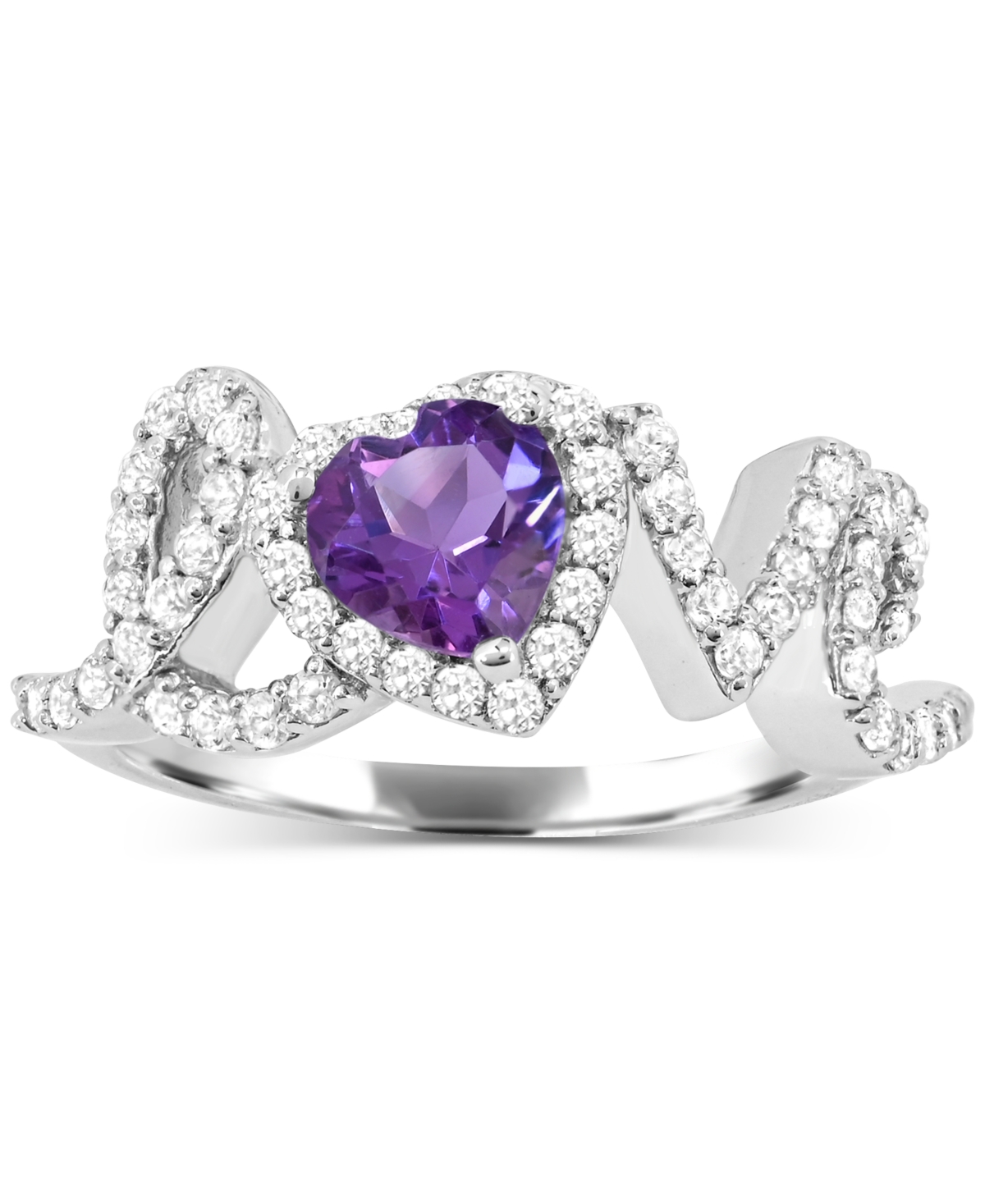 Click here for Amethyst (5/8 ct. t.w.) & White Topaz (1-1/2 ct. t... prices