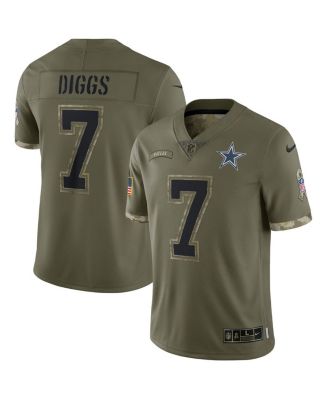 Men's Nike Trevon Diggs Olive Dallas Cowboys 2022 Salute To Service ...