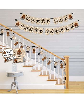 Big Dot of Happiness Party 'Til You're Pooped - Banner and Photo Booth ...