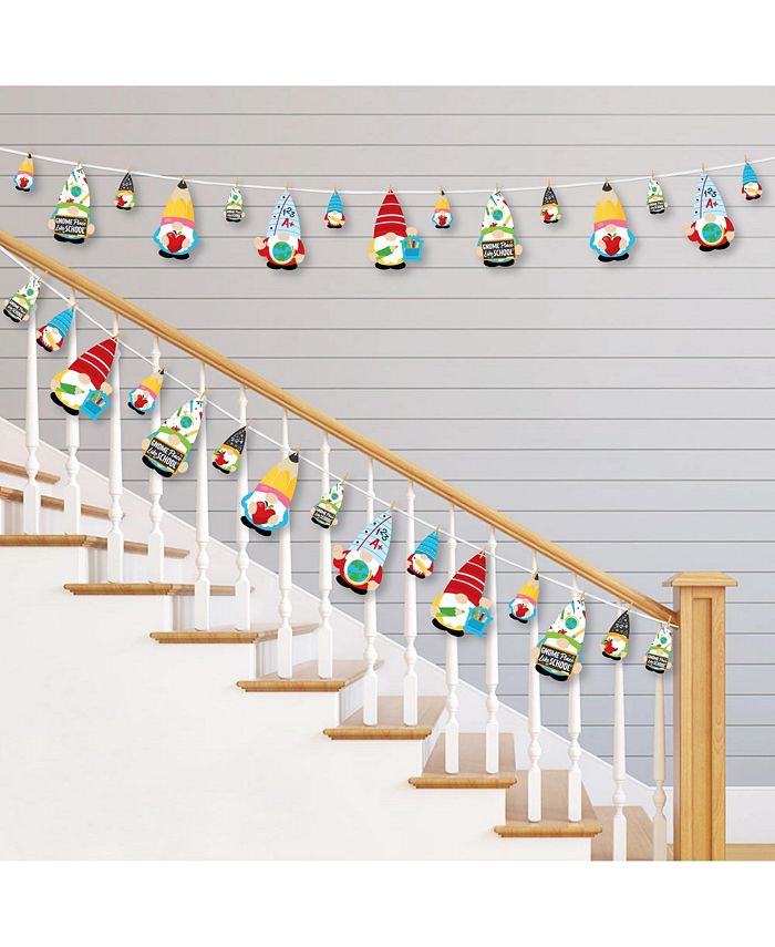 Big Dot of Happiness School Gnomes - Teacher & Classroom DIY Decor ...