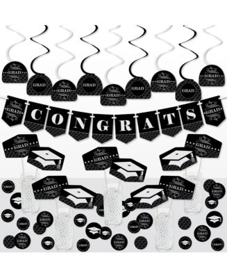 Big Dot of Happiness Graduation Cheers - Graduation Party Supplies ...
