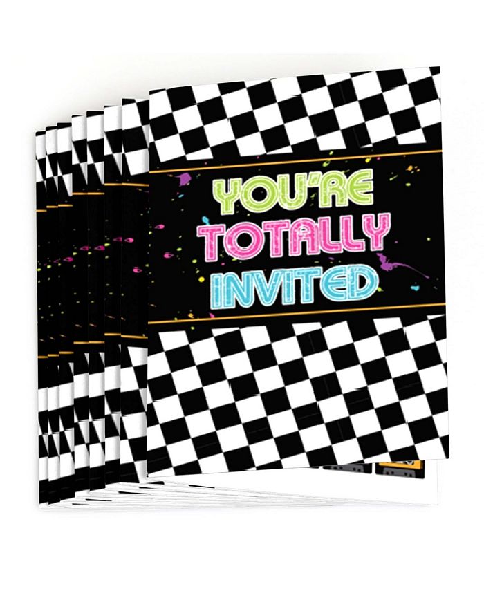 Big Dot of Happiness 80's Retro - Fill In Totally 1980s Party ...