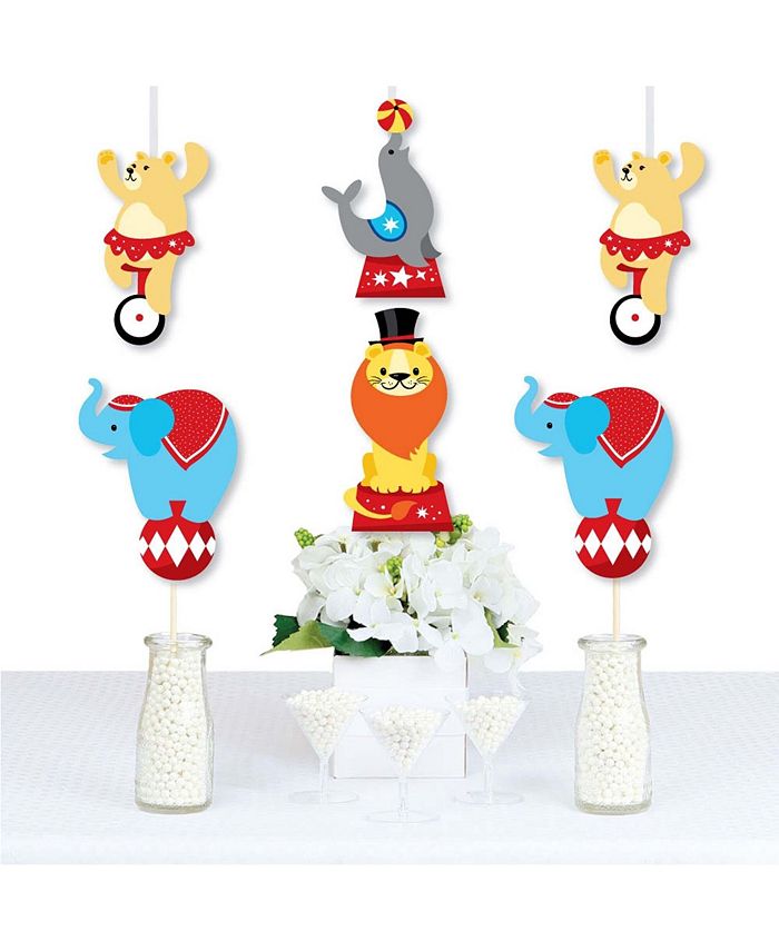 Big Dot of Happiness Carnival - Step Right Up Circus - Decor DIY ...