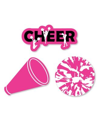 Big Dot of Happiness We've Got Spirit - Cheerleading - DIY Shaped ...