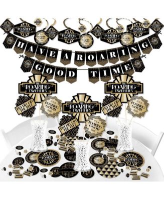 Big Dot of Happiness Roaring 20's - 1920s Art Deco Jazz Party Supplies ...