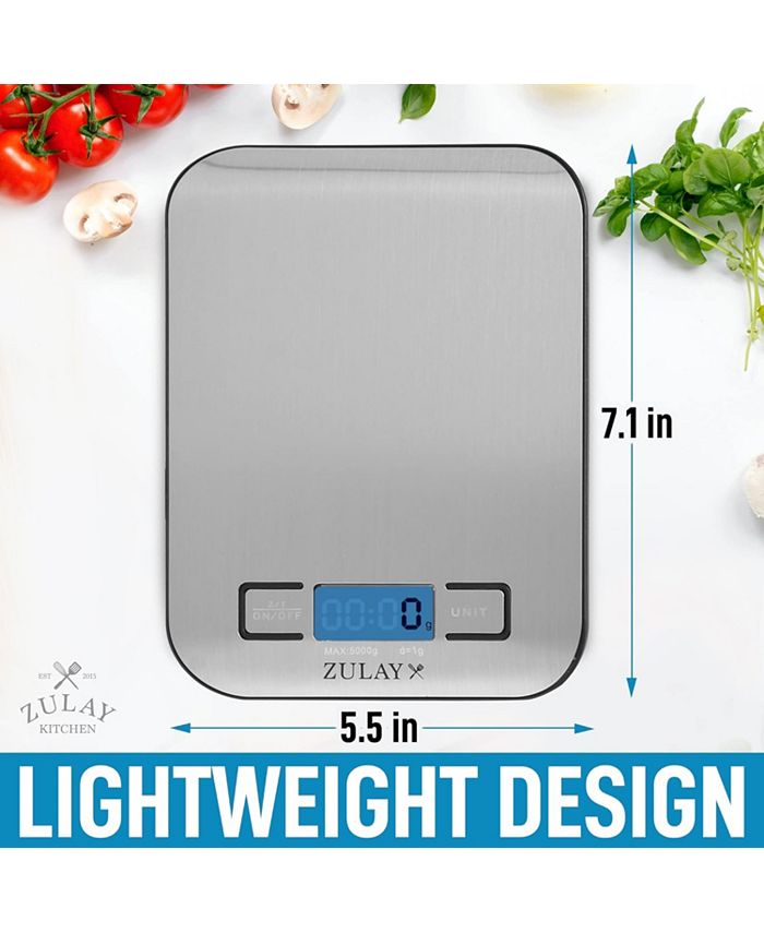 Zulay Kitchen Precision Digital Food Scale - Macy's