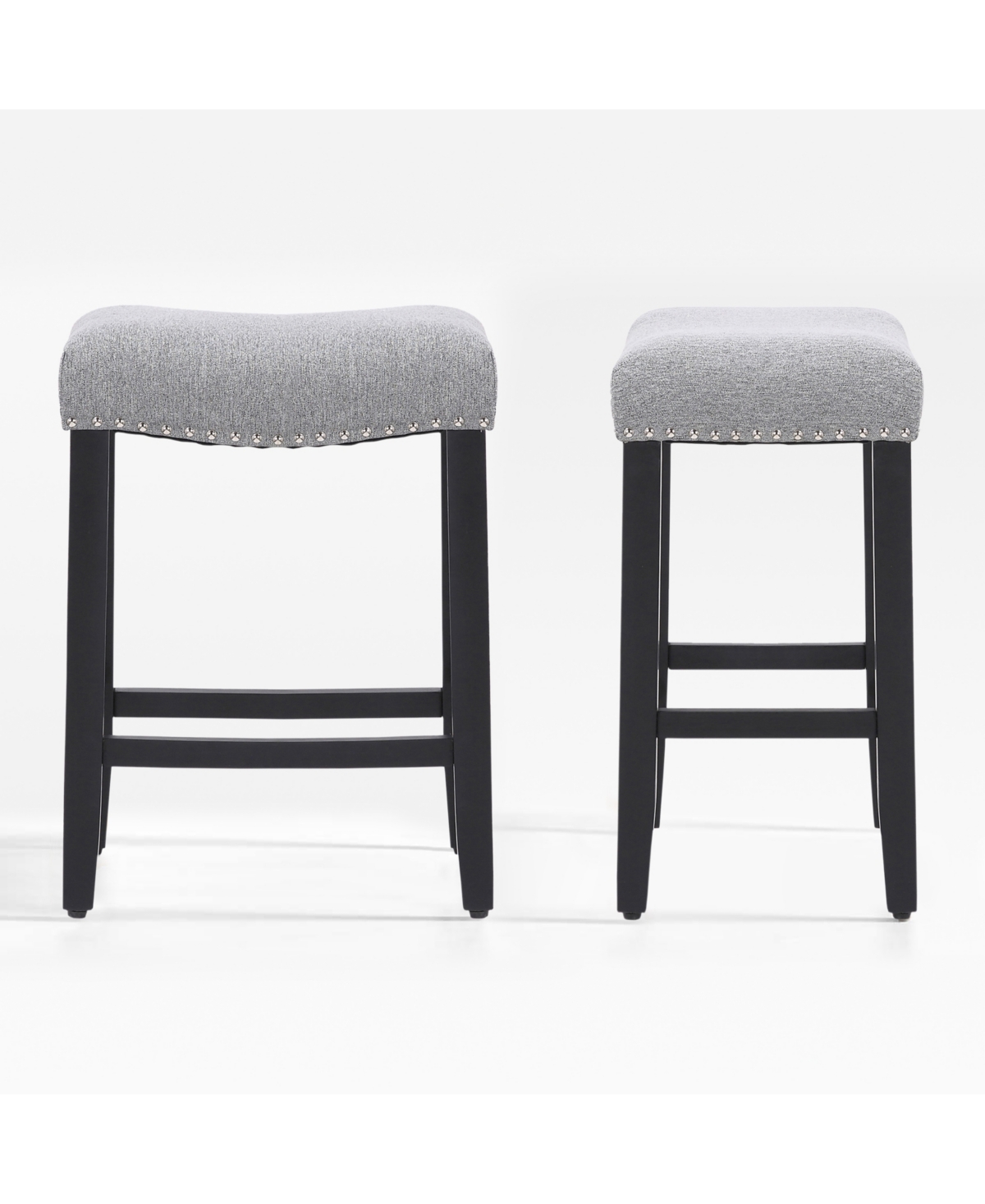 Click here for 24 Upholstered Saddle Seat Counter Stool (Set of 2... prices