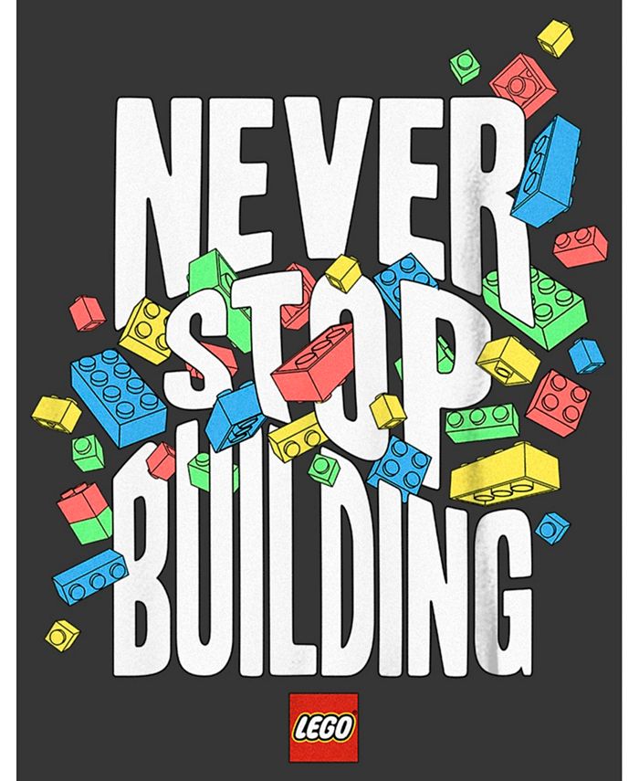 Lego Boy's Never Stop Building Imagination Child T-Shirt - Macy's