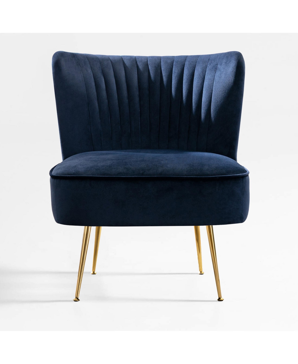 Click here for 25 Wide Upholstered Tufted Velvet Accent Chair Wit... prices