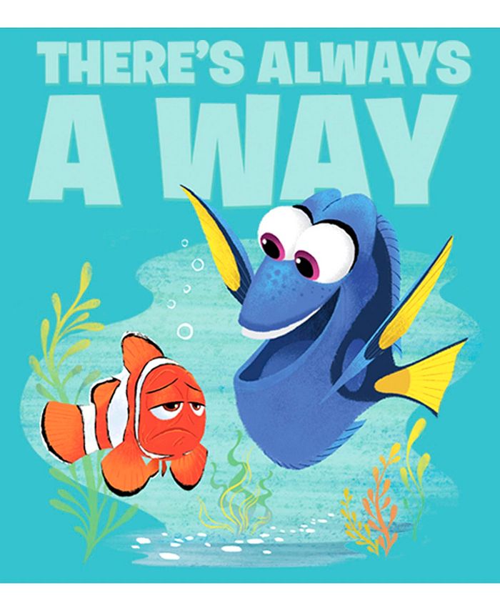 Disney Pixar Girl's Finding Dory Always A Way Child T-Shirt - Macy's