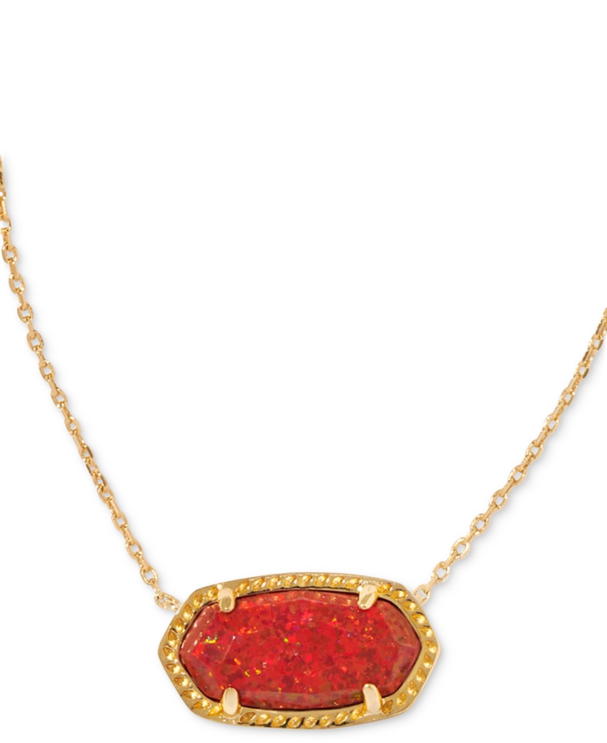 Click here for Kendra Scott 14K Gold Plated Elisa Pendant Necklac... prices