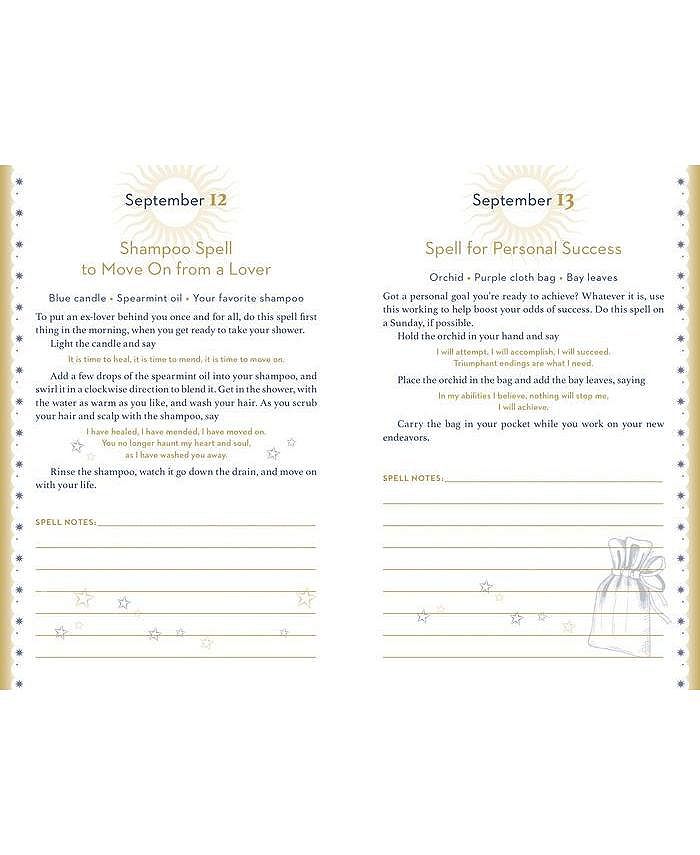 Barnes & Noble Daily Spell Journal: A Diary of Enchantments for Every ...