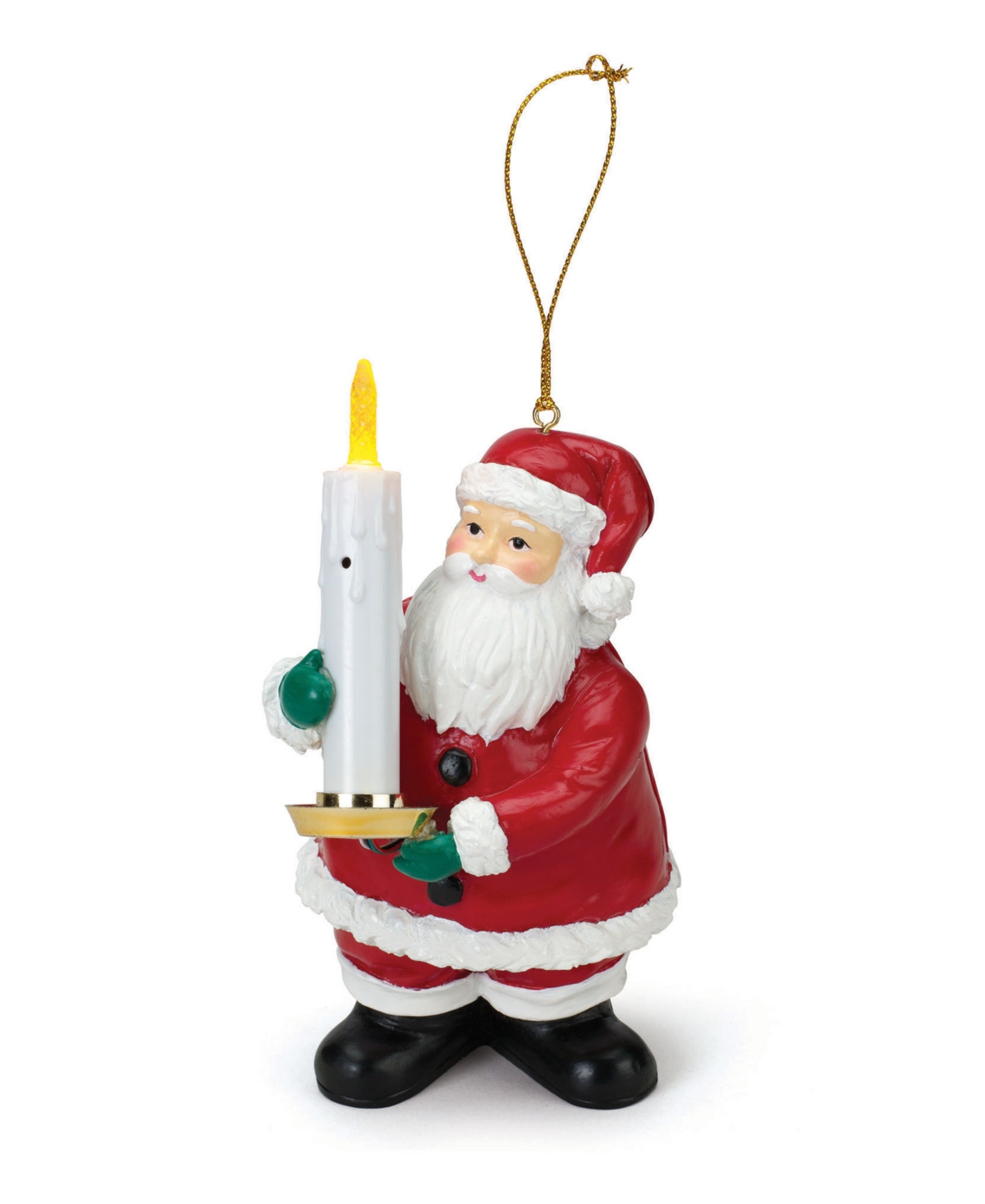 Click here for Mr. Christmas Goodnight Lights Santa Ornament - Re... prices