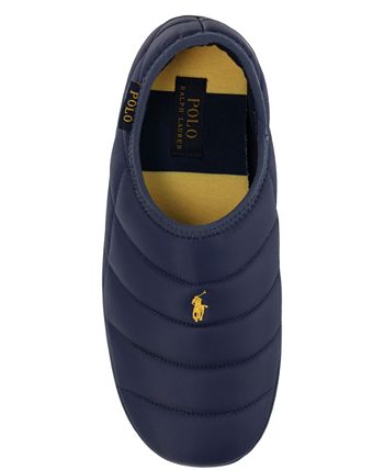 Polo Ralph Lauren Men's Maxon Quilted Upper Slip On Clog Slipper - Macy's