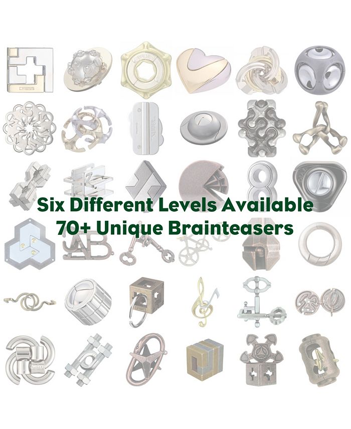 BePuzzled Hanayama Dice Level 3 Cast Puzzle Set, 4 Piece - Macy's