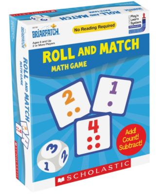 Briarpatch Scholastic Roll and Match Math Game - Macy's