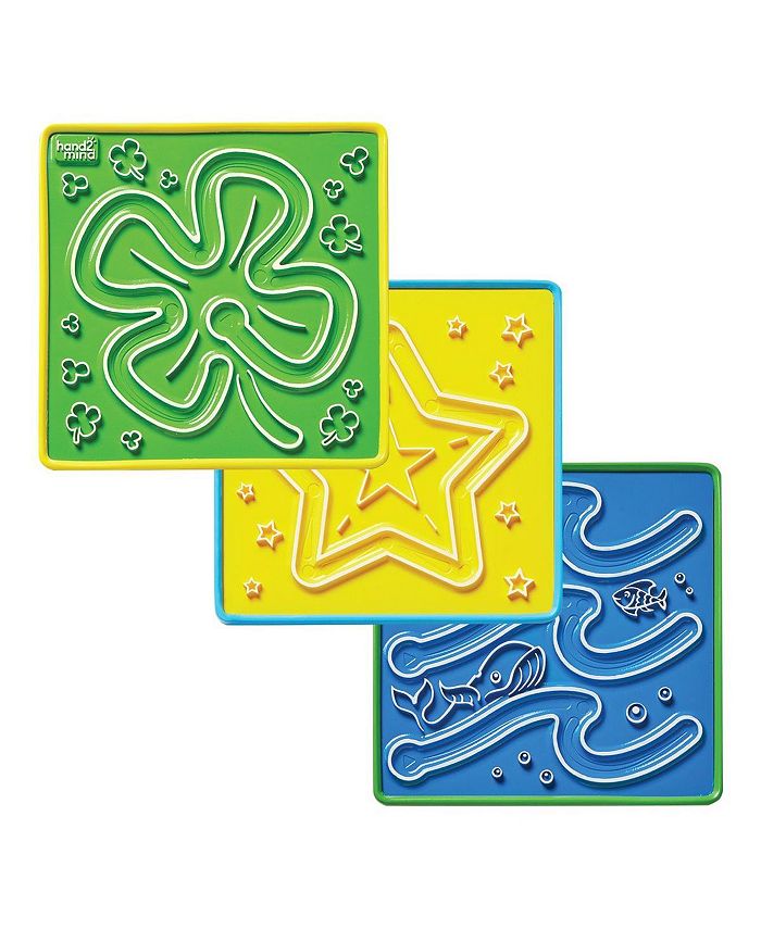 Kaplan Early Learning Hand2Mind Mindful Mazes - 6 Double-Sided Boards ...