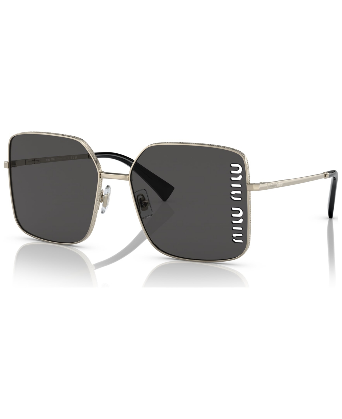 Click here for Miu Miu Womens Sunglasses  Mu 51YS - Pale Gold-Ton... prices