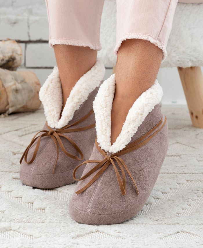 Isotoner Signature Women's Rory Bootie Slippers - Macy's