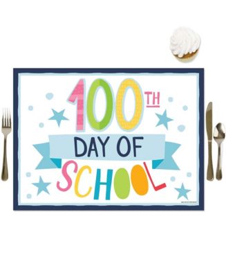 Big Dot of Happiness Happy 100th Day of School - Party Table ...