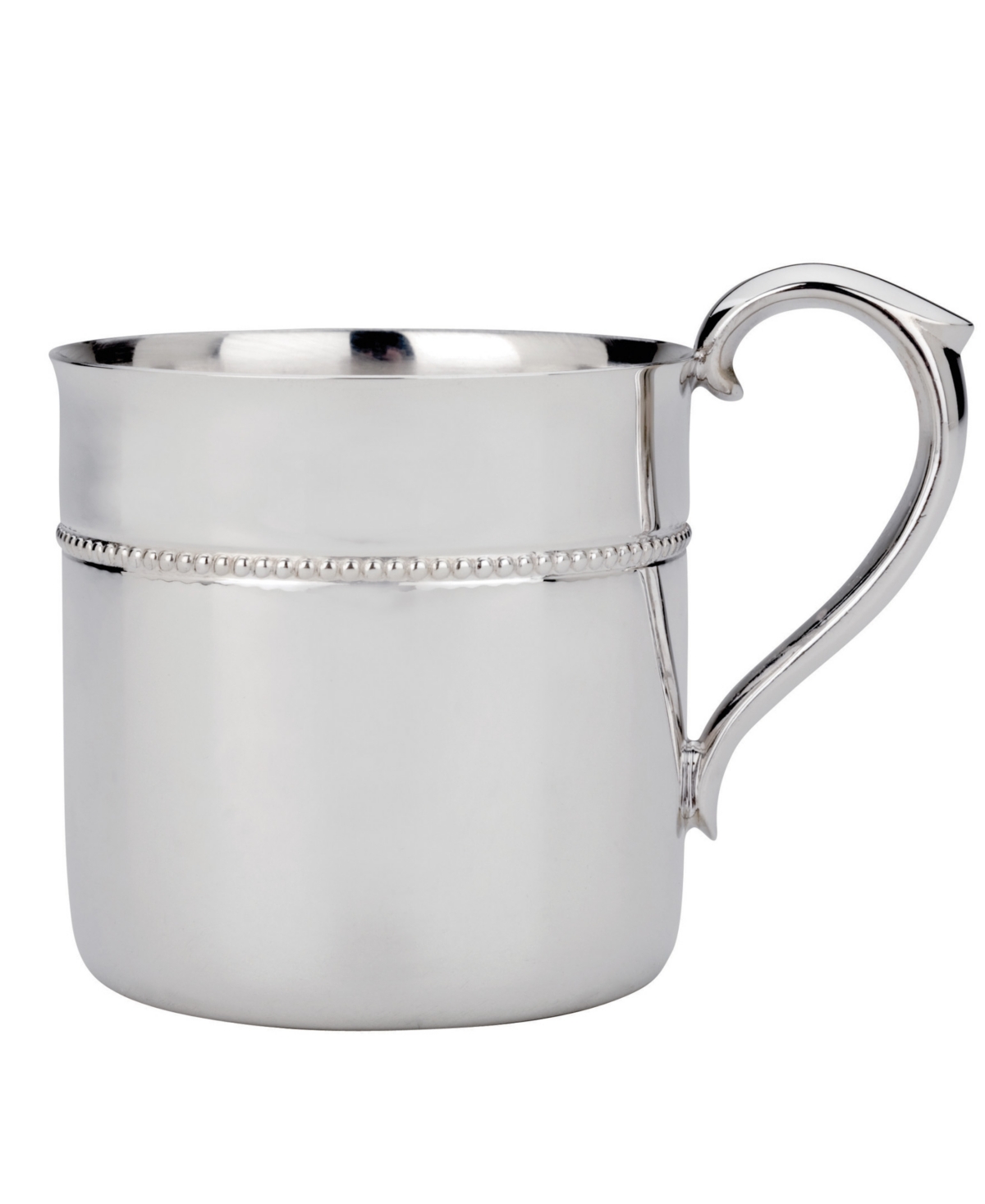 Click here for Reed & Barton Royal Bead Silver-Plated Baby Cup -... prices