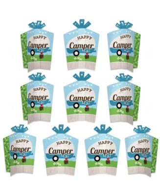 Big Dot of Happiness Happy Camper - Table Decor - Camping Party Fold ...